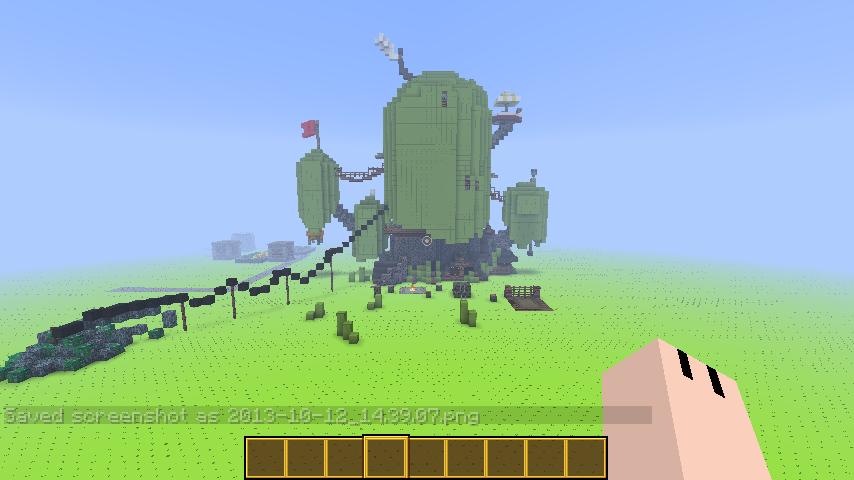 ADVENTURE TIME TREE FORT ]#* Minecraft Map