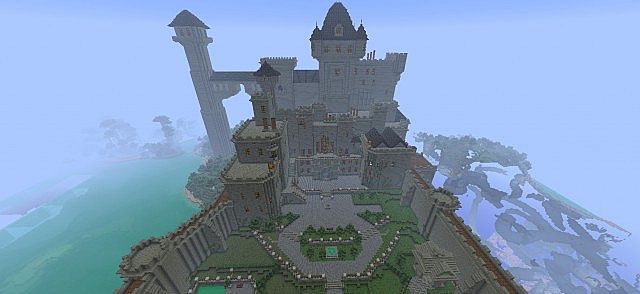 Fable 3 Fairfax Castle + Bowerstone Market. Minecraft Map