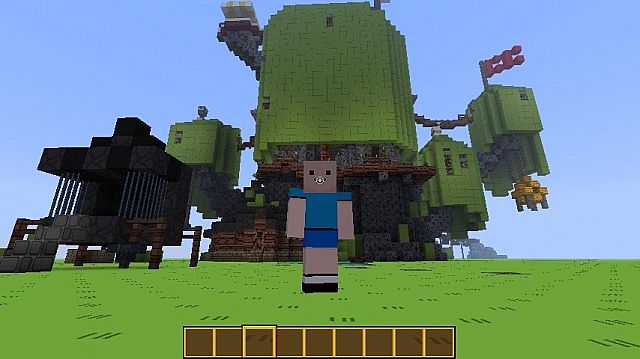 ADVENTURE TIME TREE FORT ]#* Minecraft Map
