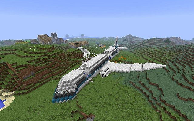 Streamlined Liner Line Minecraft Map