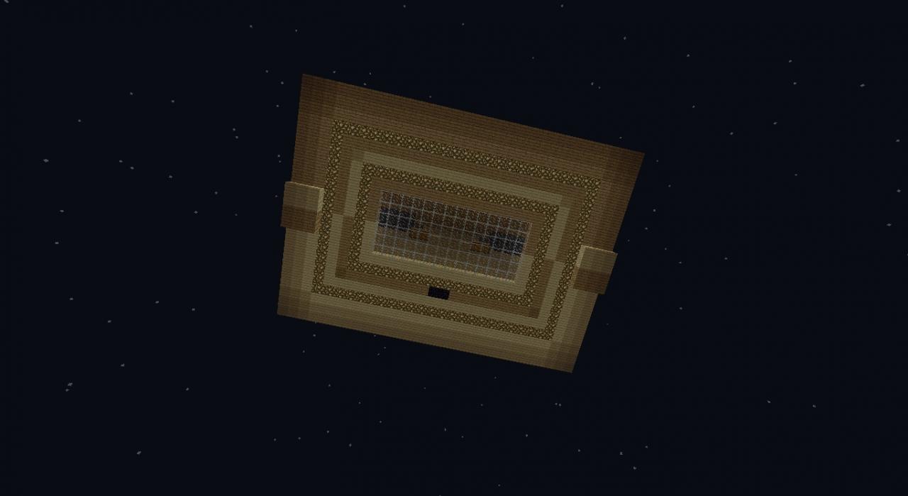 Floating Wheat Farm Tower Minecraft Map