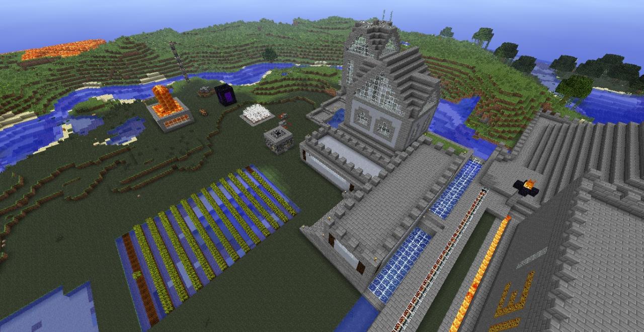 Life SIM-survival map Minecraft Map