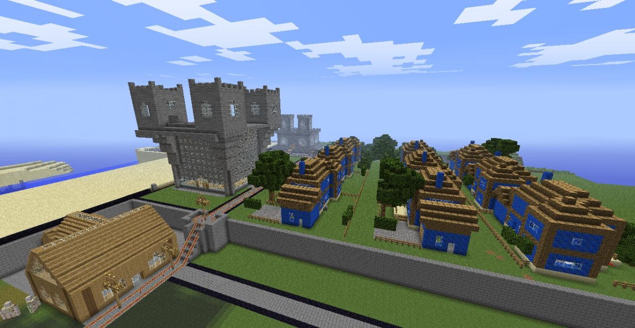 Life SIM-survival map Minecraft Map