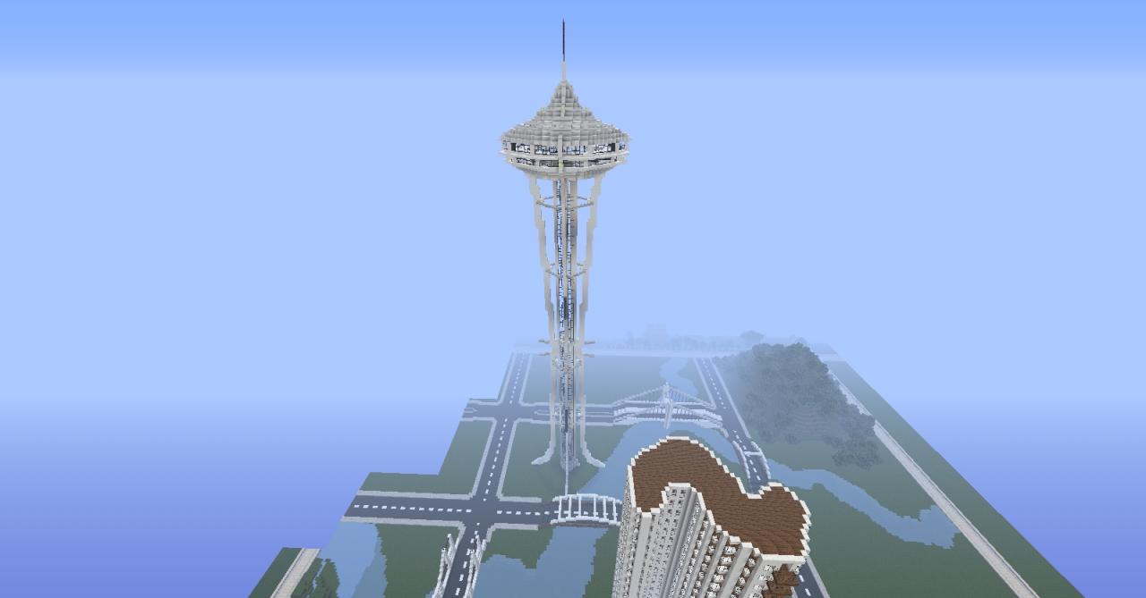 Space Needle Minecraft Map