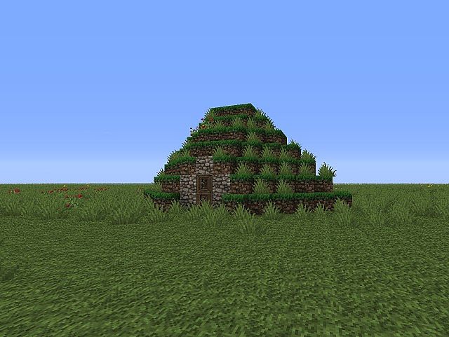 hobbit style house Minecraft Map
