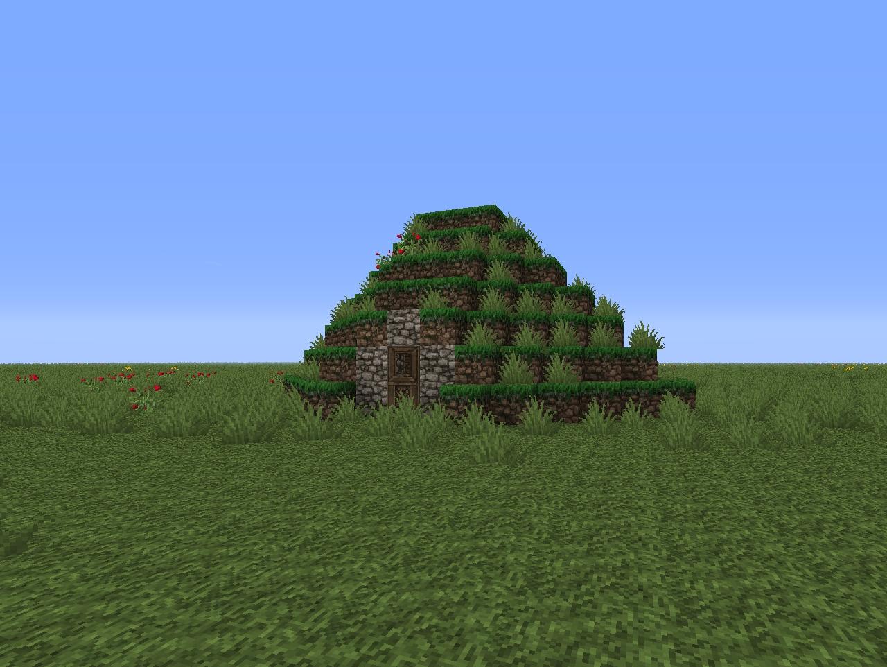 hobbit style house Minecraft Map