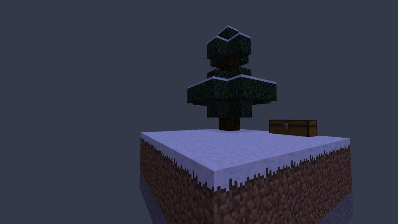 Skyblock map (ores and biomes entirely created by me) Minecraft Map