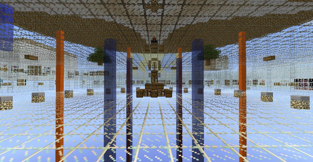 Survival Games: The Glass Maze Minecraft Map