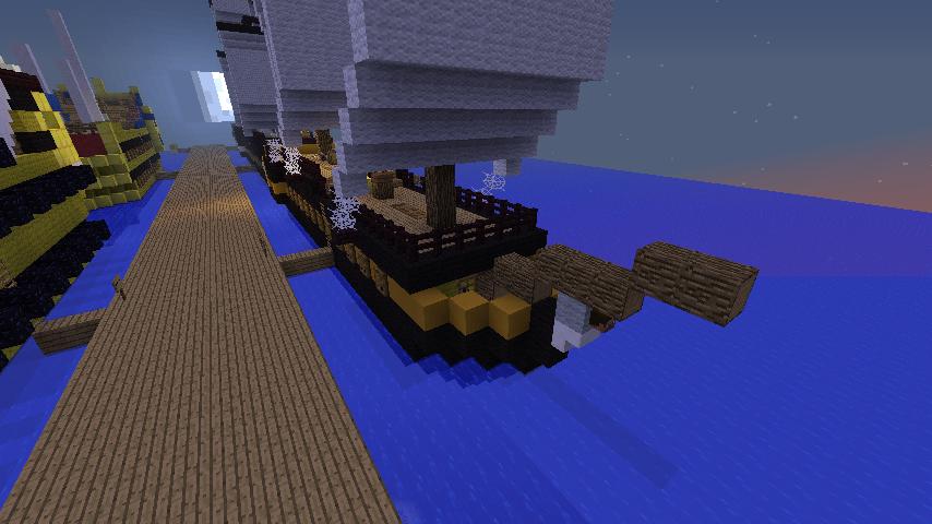 Sailing fleet Minecraft Map