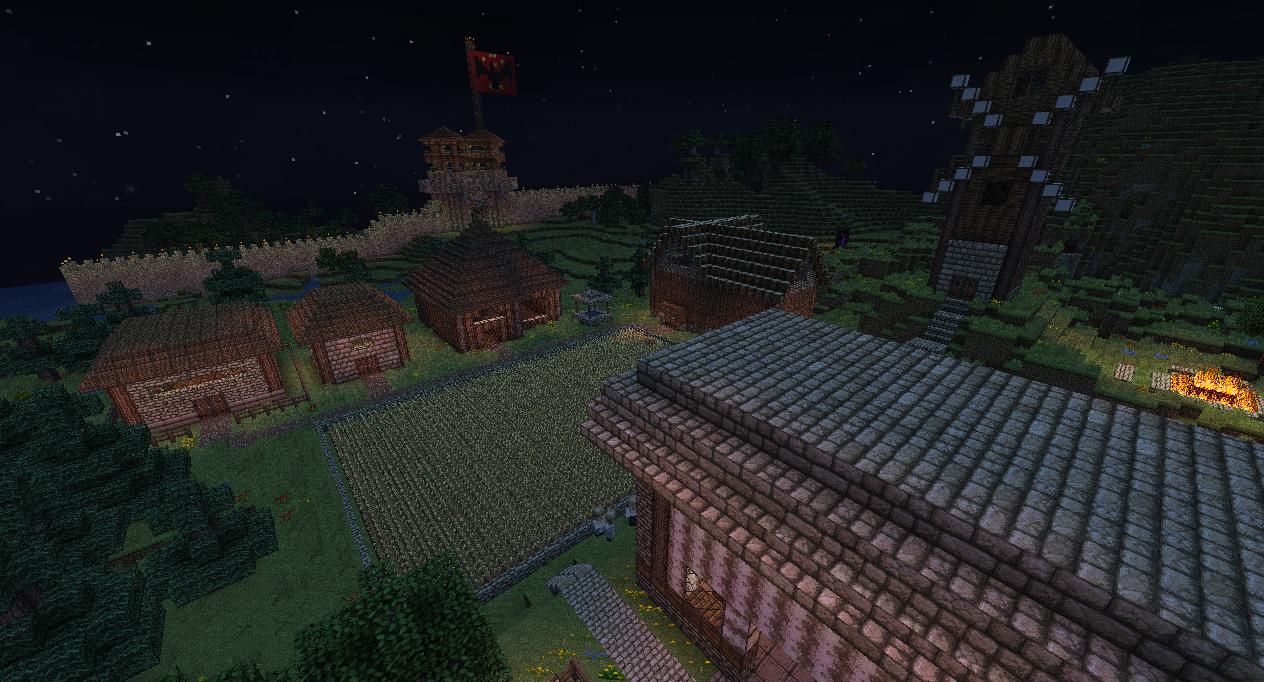 Medieval World // Skyrim Like Minecraft Map