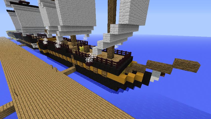 HMS Surprise Minecraft Map