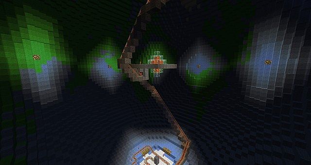 Hollowed Earth Minecraft Map
