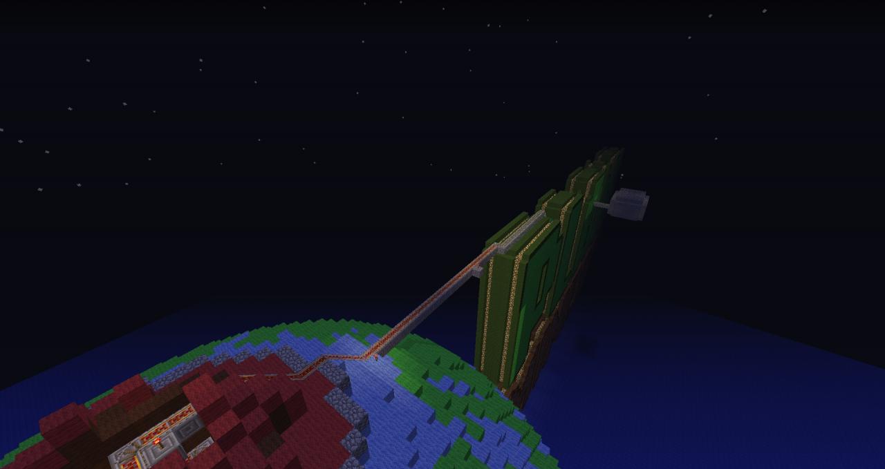 Hollowed Earth Minecraft Map