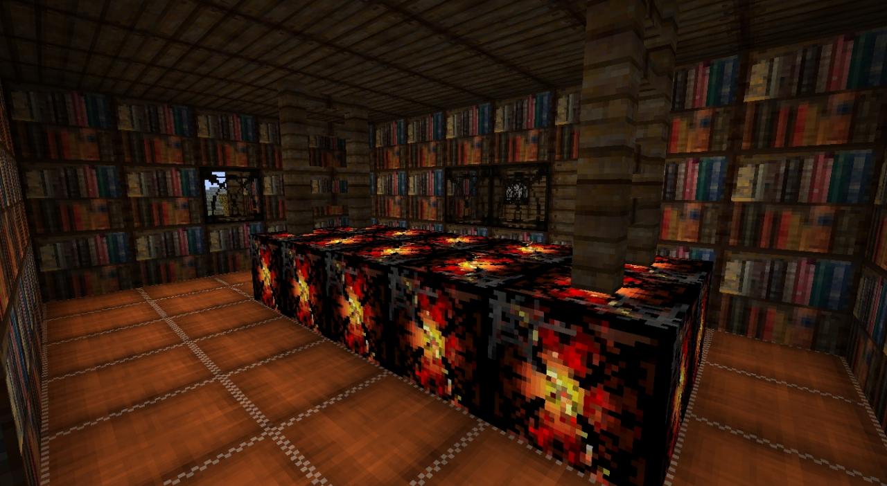Small Library Tower Building Minecraft Map