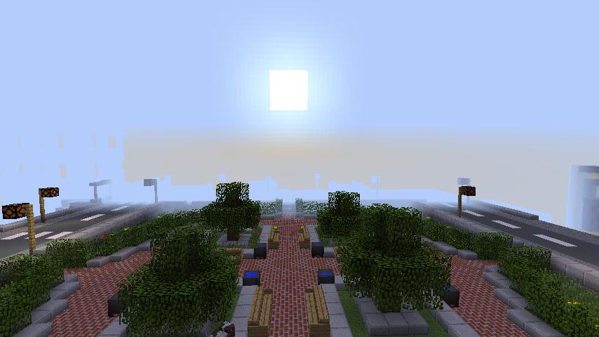 PVP City Minecraft Map
