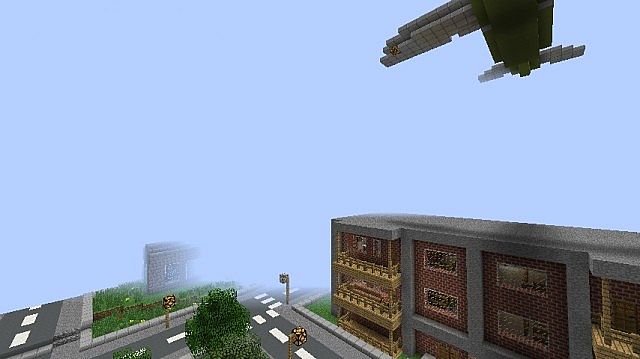 PVP City Minecraft Map