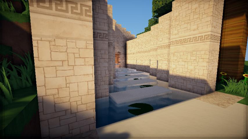 | Zen | Modern House Minecraft Map