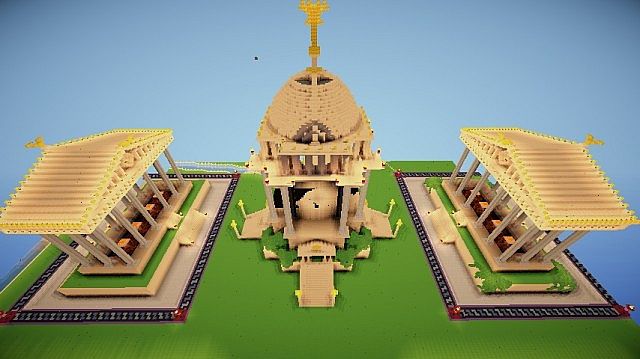 The Temple of Zeus ~ The Troy Build Minecraft Map