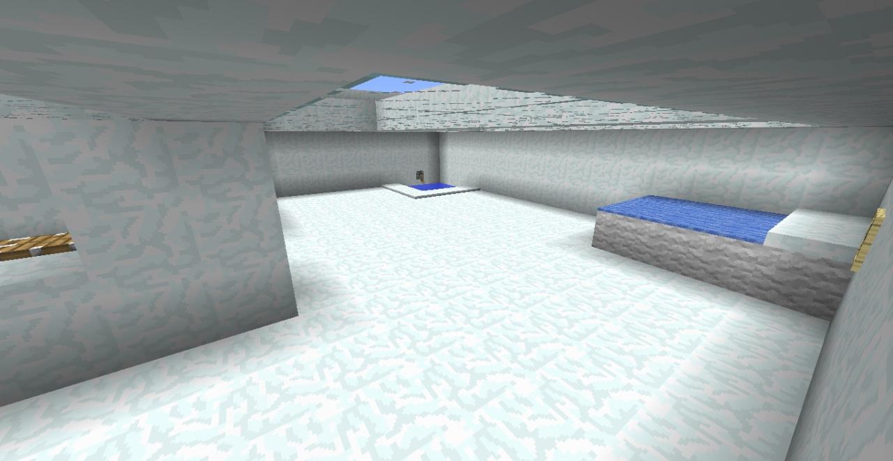 One-Room Modern House Minecraft Map