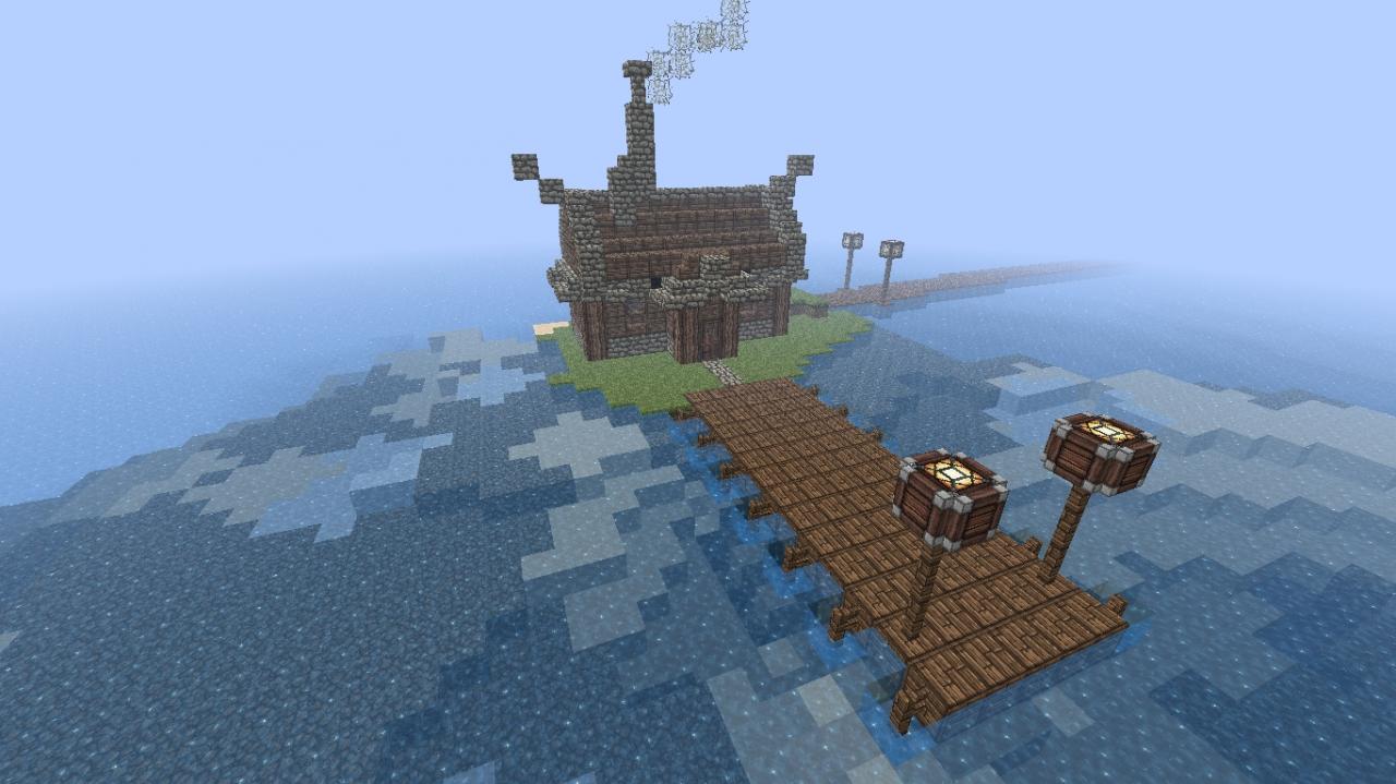 Island Dwelling Minecraft Map