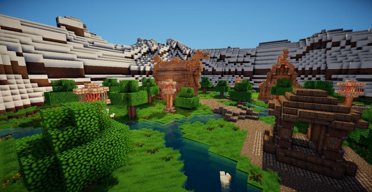 Guodalir: The Nordic Village Minecraft Map