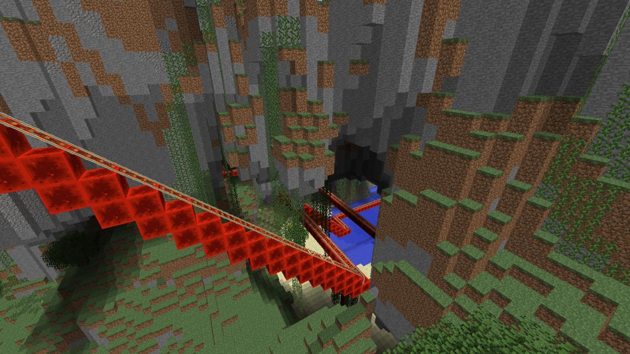 Amazin' RollerCoaster Minecraft Map