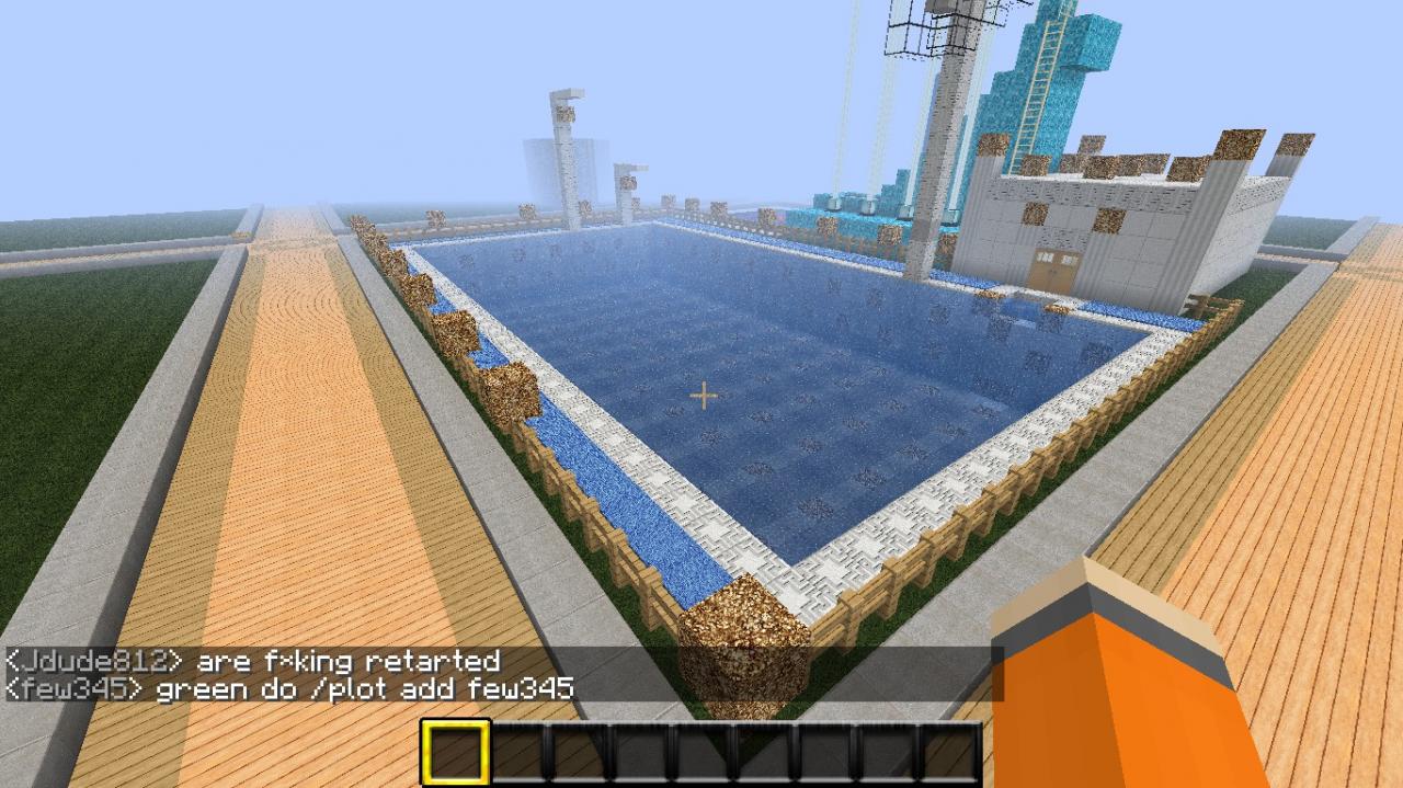 Swimming Pool Minecraft Map