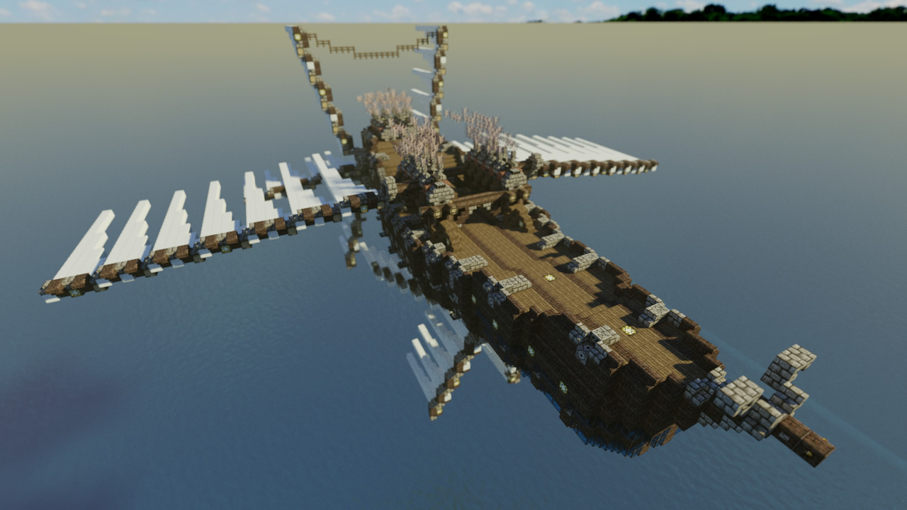 The Astral Cruiser Minecraft Map