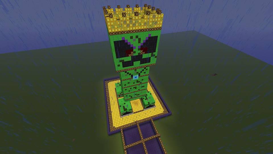 The Creeper King Bossfight [XBOX360] Minecraft Map