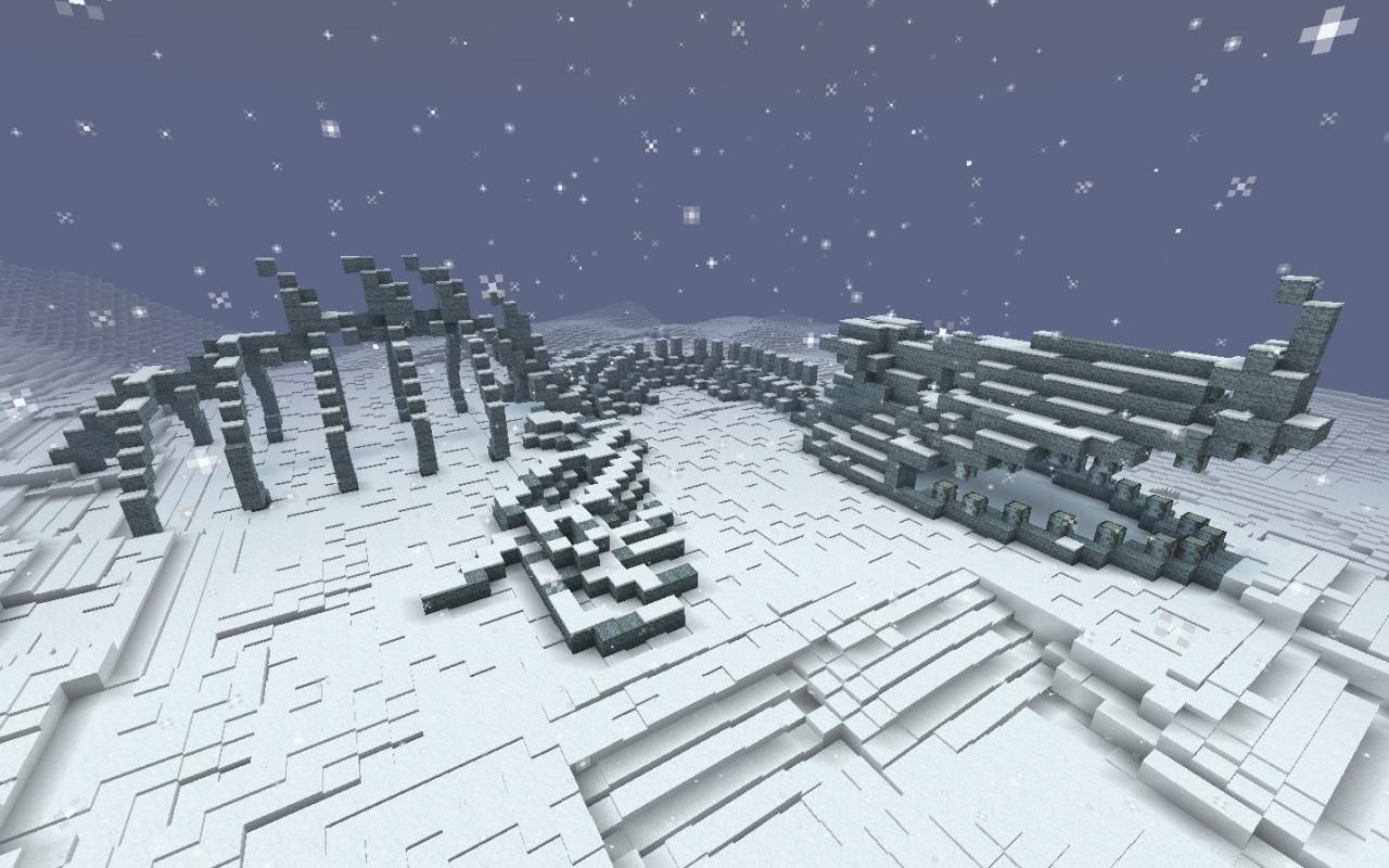 Dragon Skeleton Minecraft Map