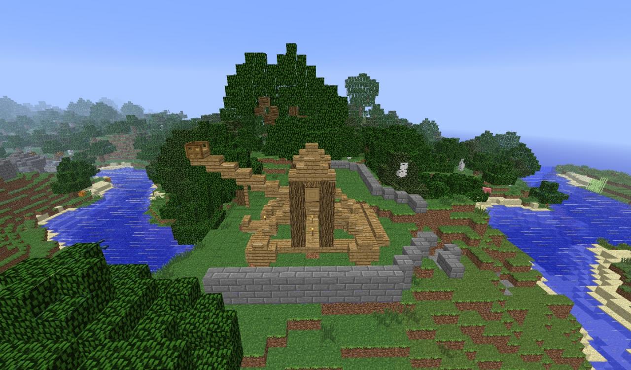 Medieval world cities & towns Minecraft Map