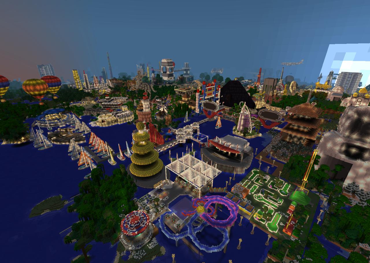 Jurassic World Minecraft Map