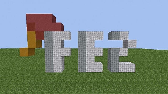 Fez Pixel Art Minecraft Map