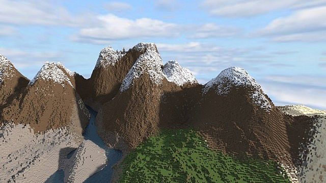 Custom Terrain - The Kingdom of Ragnar Minecraft Map