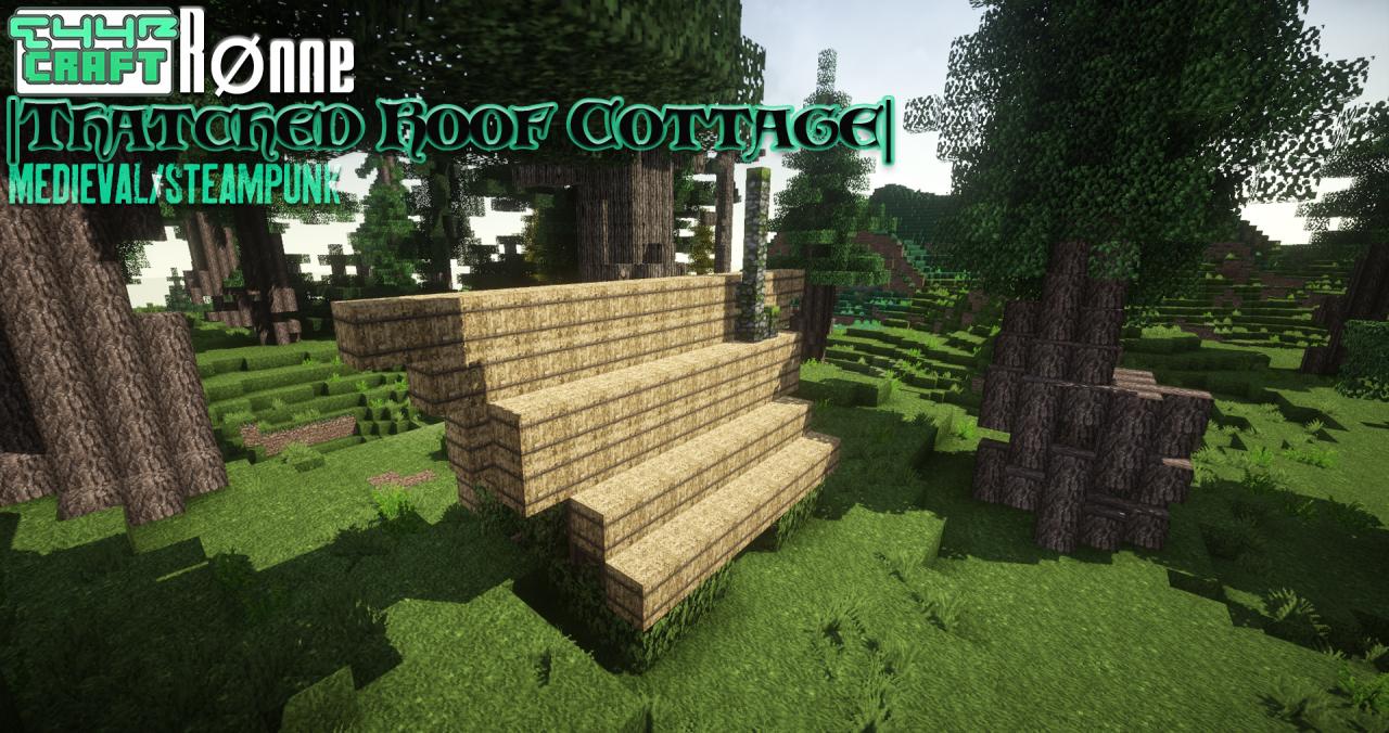 Thatched Roof Cottage [ Rønne ] Minecraft Map