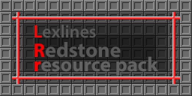 Lexline`s Simplistic Redstone pack, Now 1.10! Minecraft Texture Pack