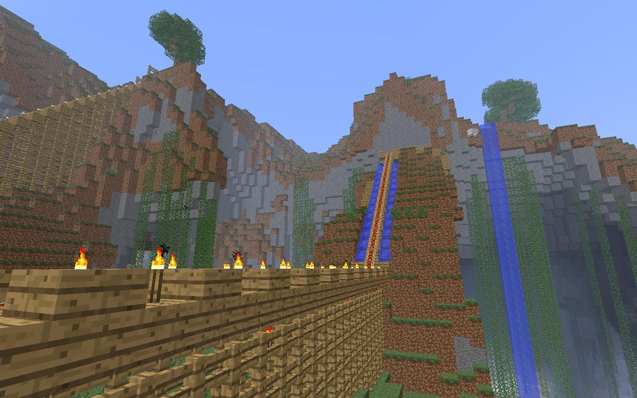 Rollercoaster Map For Contest! Minecraft Map