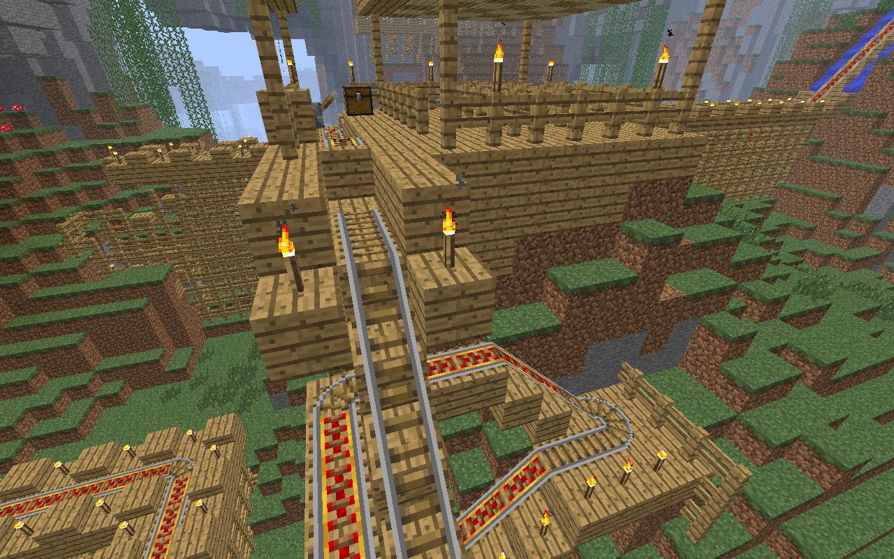 Rollercoaster Map For Contest! Minecraft Map