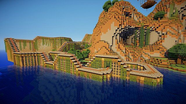 "Behemoth" A Minecraft Roller Coaster Minecraft Map