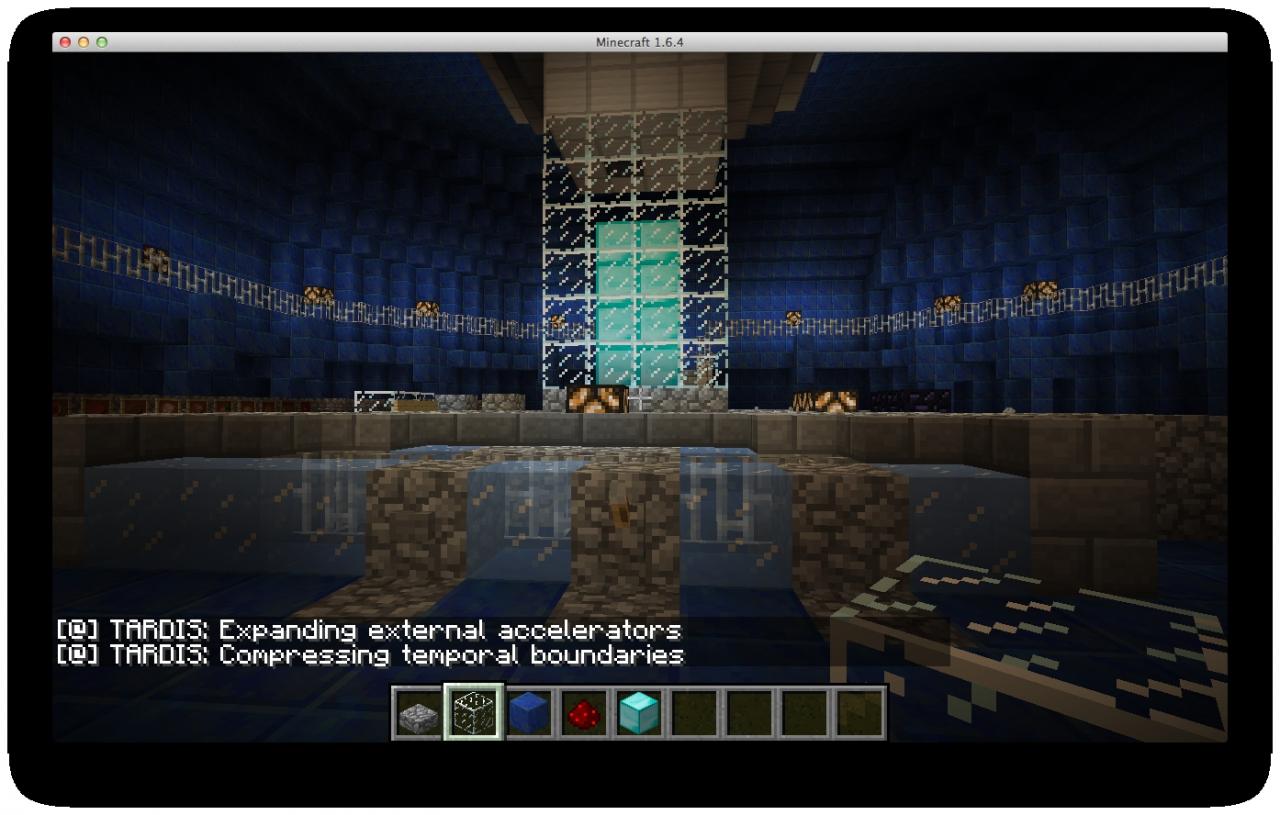 Real, working TARDIS Minecraft Map