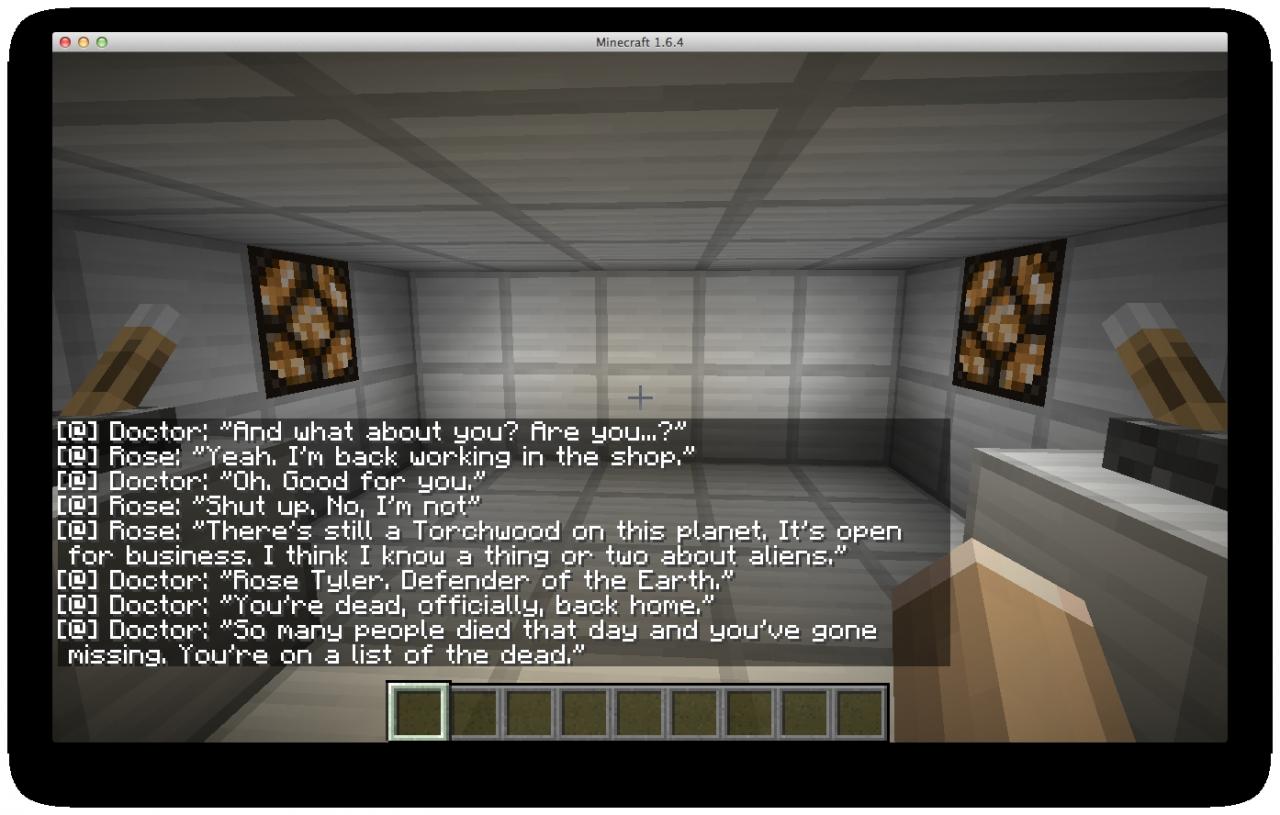 Real, working TARDIS Minecraft Map