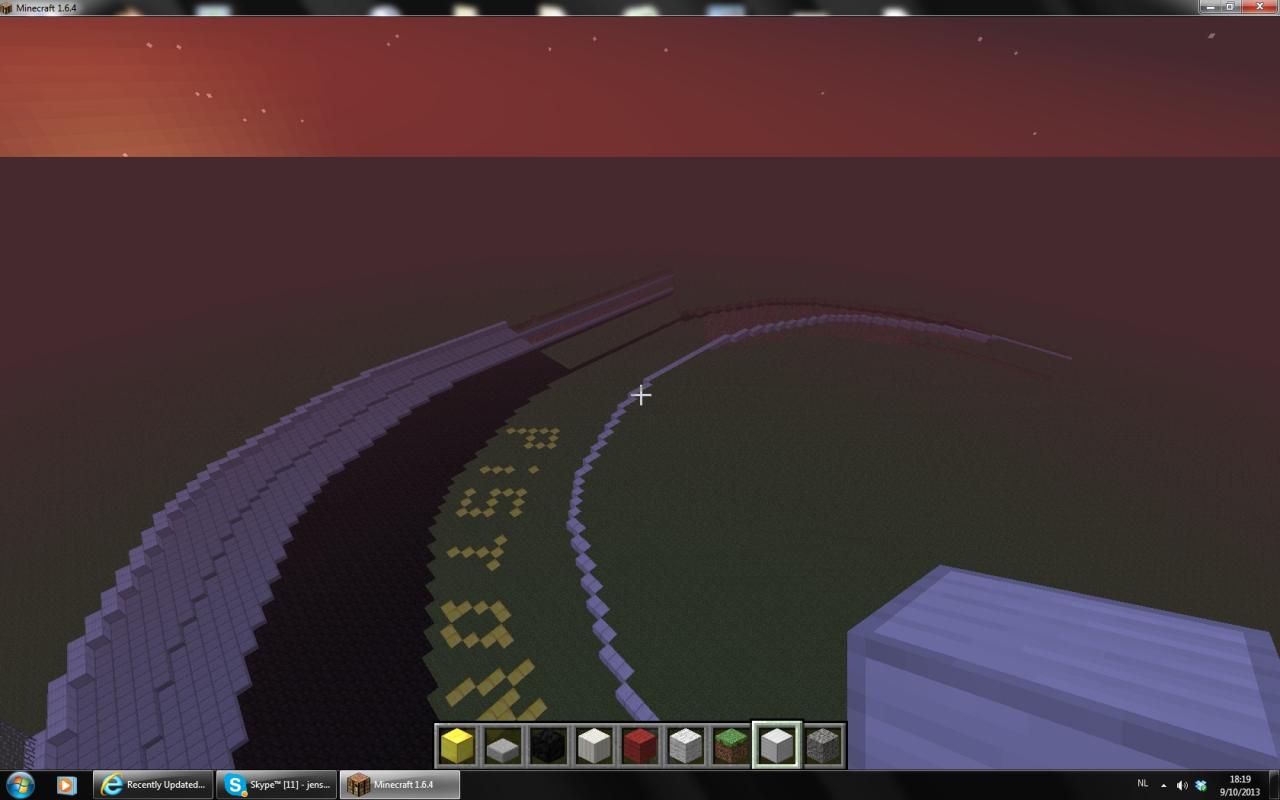 remake of the cars piston cup Minecraft Map