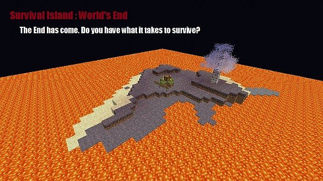 Survival Island : World's End Minecraft Map