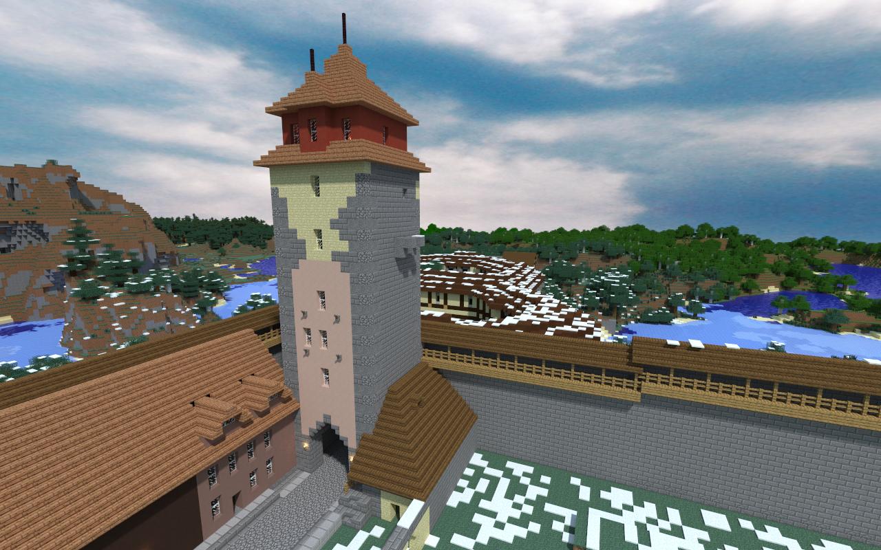 Real Medieval tower Minecraft Map