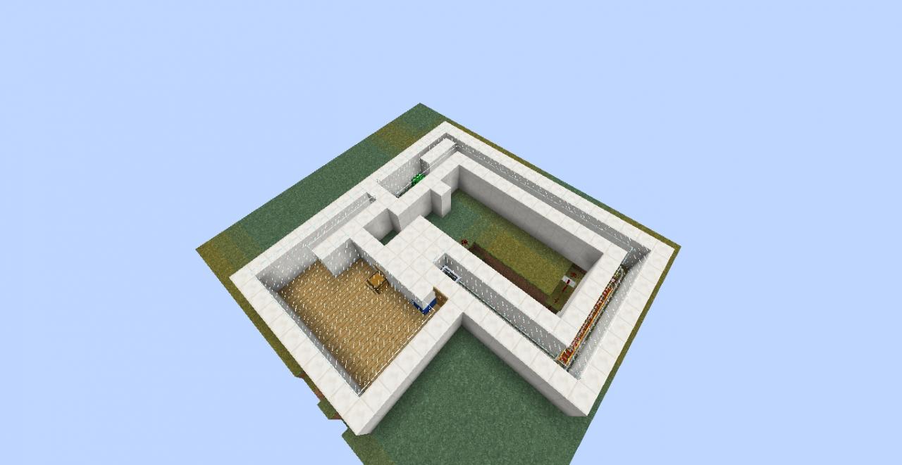 Automatic Minecart Station Minecraft Map