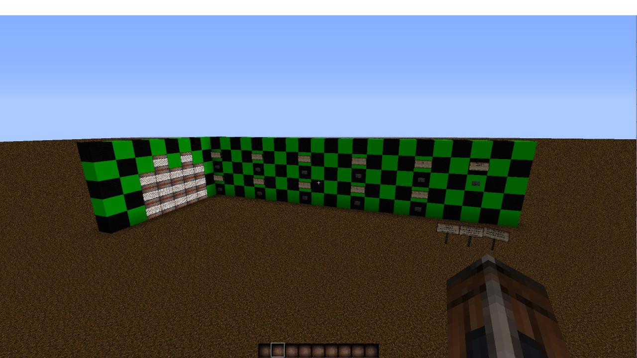 Button lock Minecraft Map