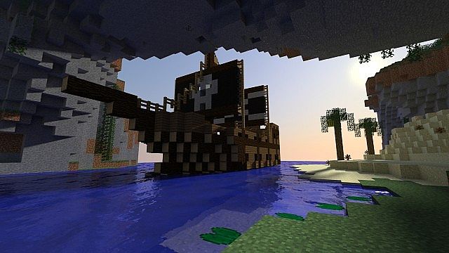 Cliffside coaster Minecraft Map