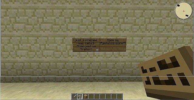 Innocent vs Traitor Minecraft Map