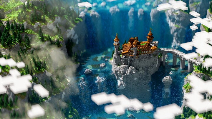 Old Fallen Castle | Medieval & Fantasy Castle | Free Download Minecraft Map