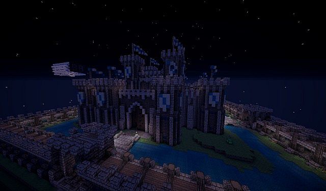 Winshimmer Castle - VANILLA Mob Arena, 21 Waves, Boss Minecraft Map